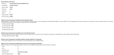 Power Efficiency Diagnostics Report Shows Aspm Disabled Hp Support