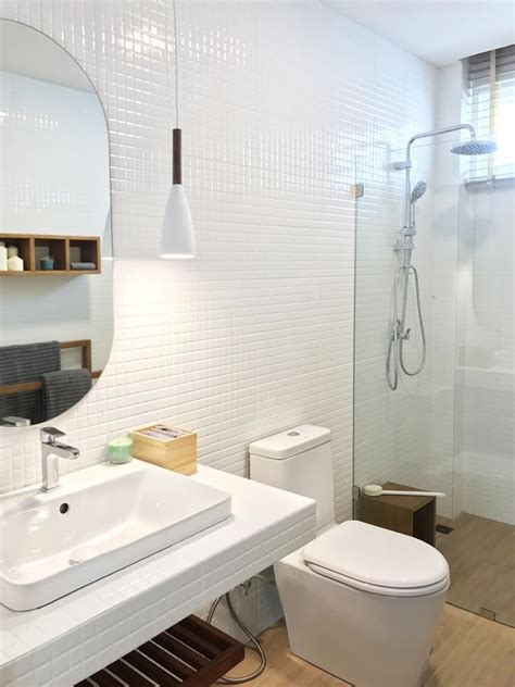 บ้านมินิมอลสไตล์ญี่ปุ่น ชัดเจนในความอุ่นใจ บ้านไอเดีย เว็บไซต์เพื่อบ้านคุณ ห้องน้ำขนาดเล็ก