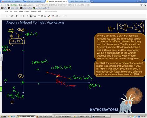 Midpoint Formula In The Real World Tutorial Sophia Learning