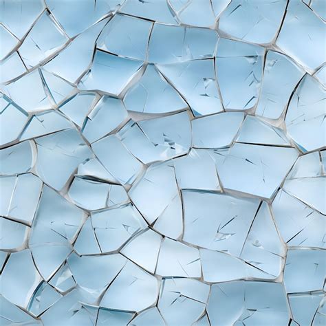 Premium Ai Image Cracked Ice Texture