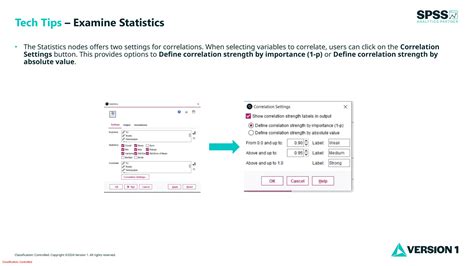 examine statistics in ibm spss modeler pptx
