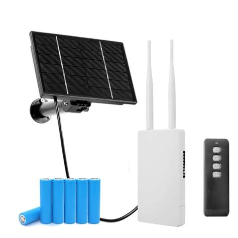 SOLÁRNÍ ROUTER WIFI MODEM NA SIM KARTU LTE DÁLKOVÉ OVLÁDÁNÍ za Kč Allegro