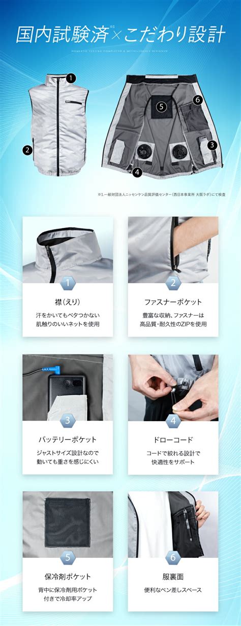 【楽天市場】【期間限定★2000円off】 【テレビで紹介】ファン付きべスト 【最大30時間★ 大容量 バッテリー】 Excitech エキ
