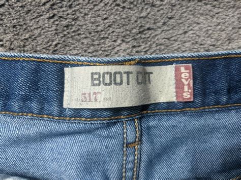 Levis 517 Bootcut Regular Fit High Rise Jeans Mens Gem