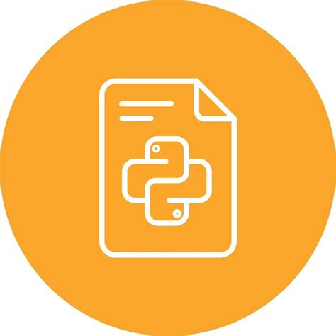 Python File Detailed Icon Illustration That Can Be Used For Web And