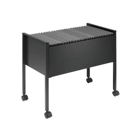 Durable Количка за папки за картотека, черна | Office 1