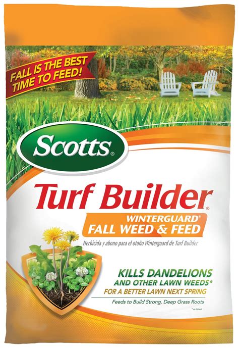 Scotts Turf Builder Winterguard Fall Lawn Fertilizer For All Grasses