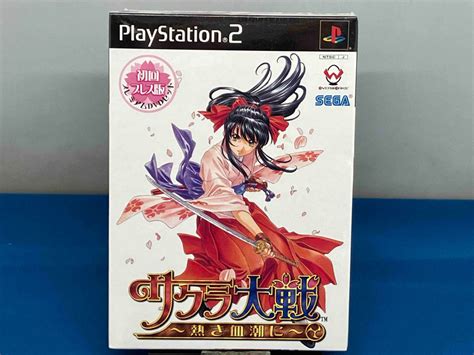 Yahooオークション 未開封品 Ps2 サクラ大戦 熱き血潮に 初回プレ