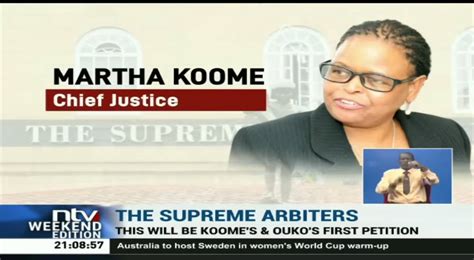 Ntv Kenya On Twitter Cj Koome To Lead Hearing Of Presidential
