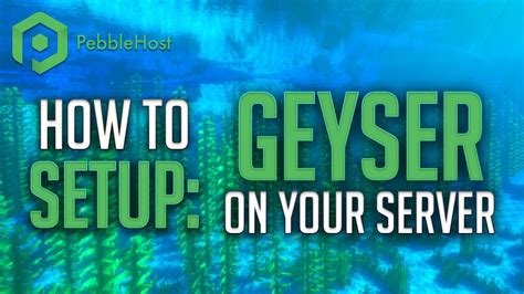 PebbleHost Knowledgebase How To Install Geyser And Floodgate Onto