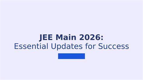 JEE Main Class Percentage Criteria And Eligibility Guide