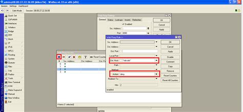 Konfigurasi Web Proxy Di Mikrotik