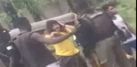 Policeman Caught Assaulting Lady In Viral Video Faces Possible Sanction