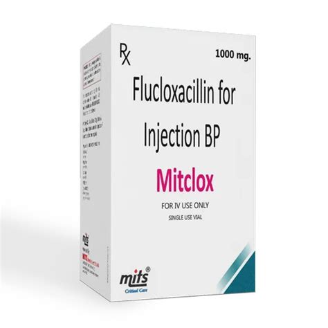 Flucloxacillin Injection Mits Prescription At ₹ 1250 Vial In Panchkula
