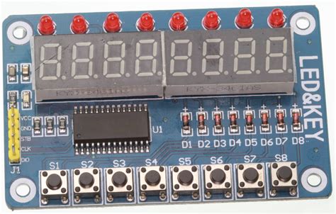 tm1638 7 segment display and keypad elektronik lavpris aps