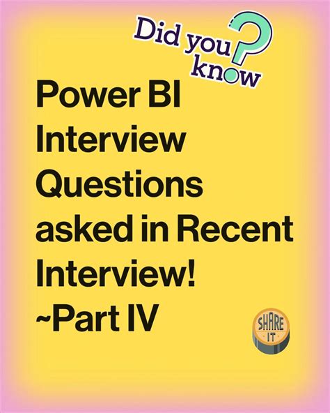 Lulu Bind Abbas 💫 On Linkedin Powerbi Interviewprep Powerbiseries