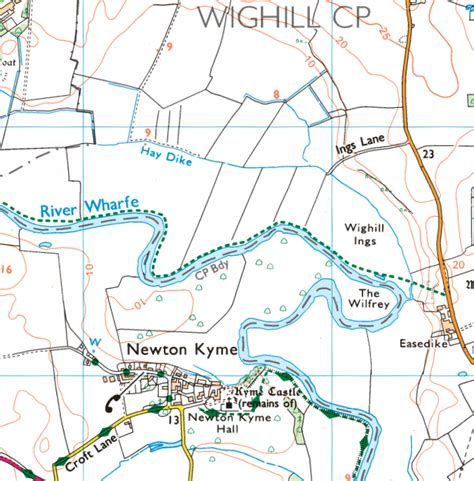 River Landforms On An Os Map Quiz Internet Geography
