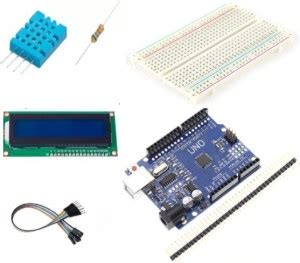 OLatus DHT Temperature And Humidity Sensor With LCD LCD Module For Arduino Uno Smd
