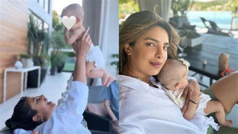 Priyanka Chopra Laughs And Plays With Daughter Malti Marie Chopra Jonas