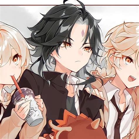 Xiao Aether And Lumine Matching Icons