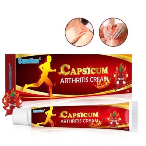 20g Capsaicin Hot Rheumatoid Arthritis Joint Pain Relief Capsicum