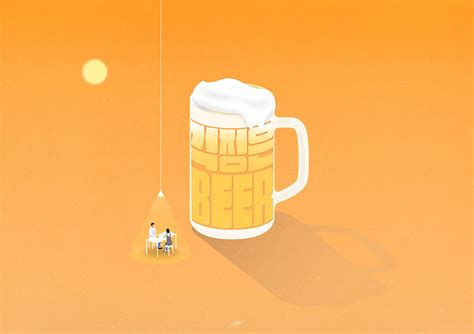 걱정은beer 맥주 라벨 디자인 포스터 디자인 타이포그래피 아트