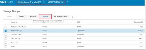 Add Dr To Target Sg Before Synchronization Dell Powermax Data