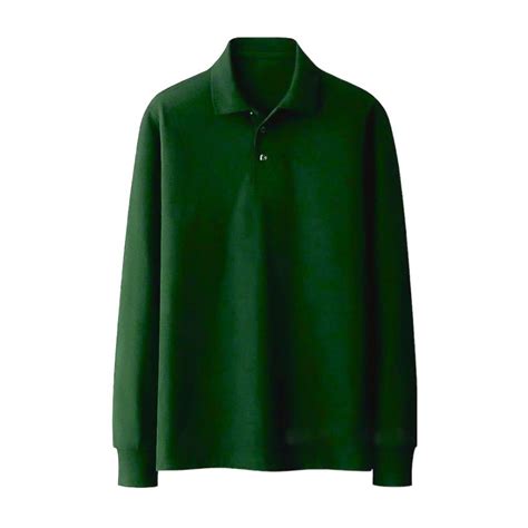 Jual Liso Wear Kaos Kerah Seragam Polos Pria Dewasa Lengan Panjang