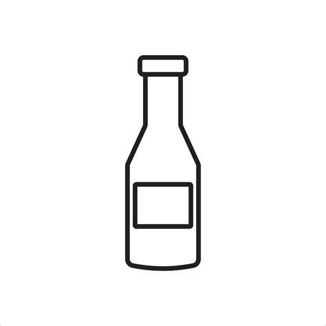Glass Bottle Icon Vector Illustration Symbol 26998506 Vector Art At