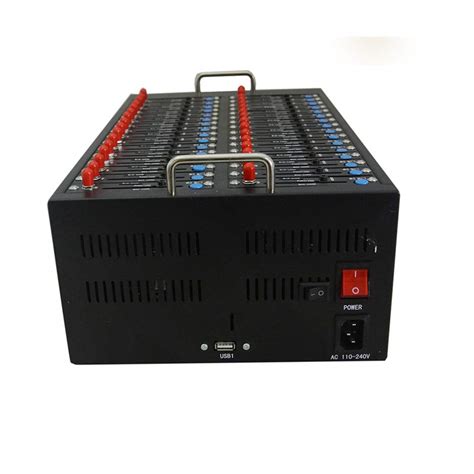 Multi Sim Card GSM Modem 32 Ports With Wavecom Q24PLUS Module USB Interface Send And Receive