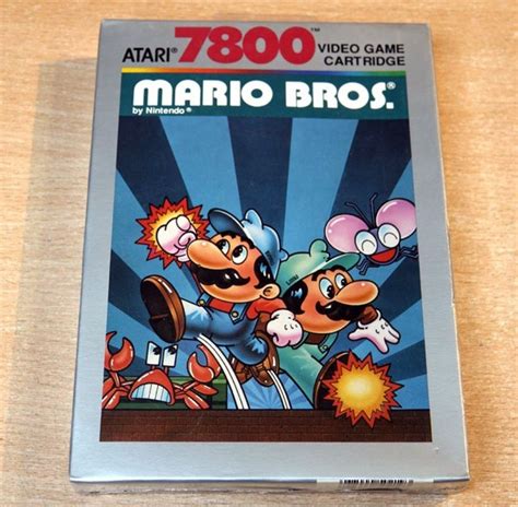 Ficha Técnica De Mario Bros Para Atari 7800 Museo Del Videojuego