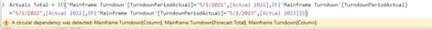 need help with circular dependency error because o microsoft