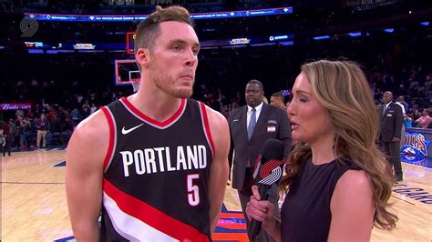 Pat Connaughton Walkoff Interview After 17 Point Effort November 27th