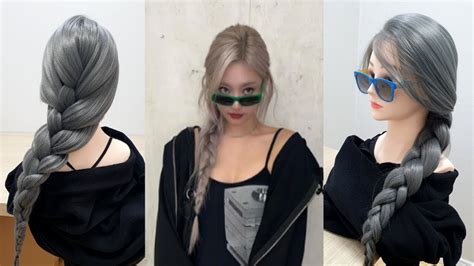 연예인 헤어스타일 에스파 Aespa 닝닝처럼 머리 이쁘게 땋기 Youtube
