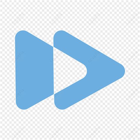 파란색 최소한의 화살표 비즈니스 아이콘 화살표 일러스트푸른단순한 Png 일러스트 무료 다운로드 Lovepik
