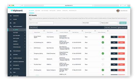 Asset Management And Ppm Service Scheduling Klipboard Field Service