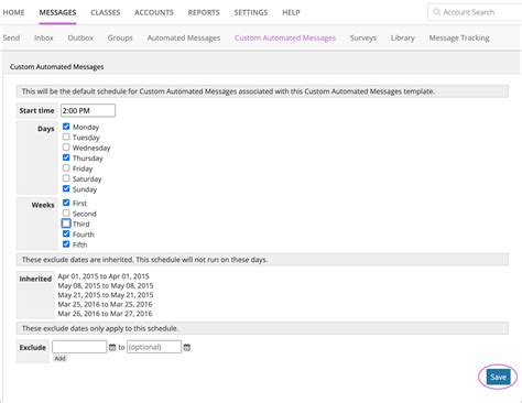 Custom Automated Messages Community Engagement