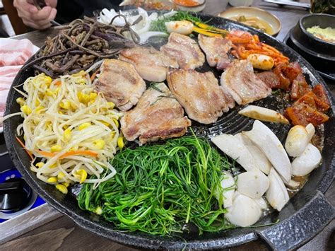 청주분평동 맛집 더덕솥뚜껑삼겹살 삼겹살맛집 더덕구이 청주삼겹살 네이버 블로그