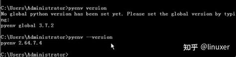 Windows下的python多环境pyenv Win搭建 知乎