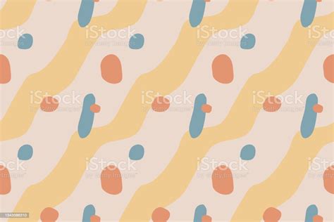 창의적인 낙서 아트는 다양한 기하학적 모양과 질감의 매끄러운 패턴을 구현합니다 화려한 벡터 손 인쇄 배경 화면 직물에 대한