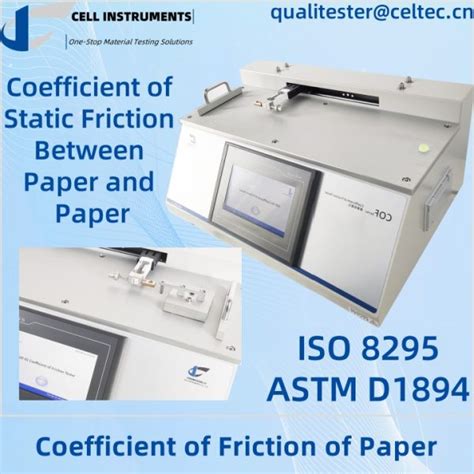How To Measure The Coefficient Of Friction Of Paper