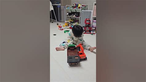 타요 덤프트럭포크레인 입니다유투버32개월아기 Youtube