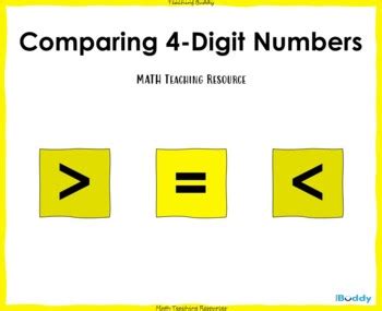 Comparing Digit Numbers By The Teaching Buddy Tpt