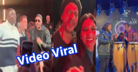 Akon Makes Shah Rukh Khan Salman Khan Suhana Khan Dancing To Chammak