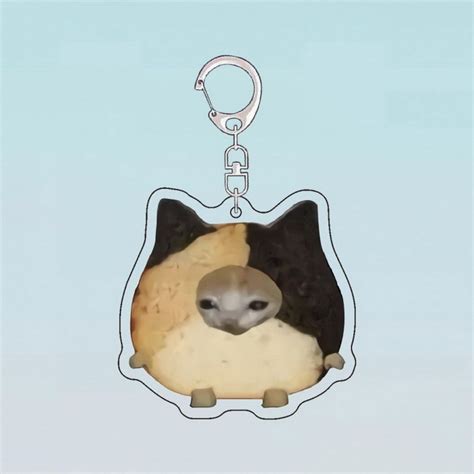 10cm Banana Cat Peluche Gato Plátano Llorando Meme Llavero En Doll