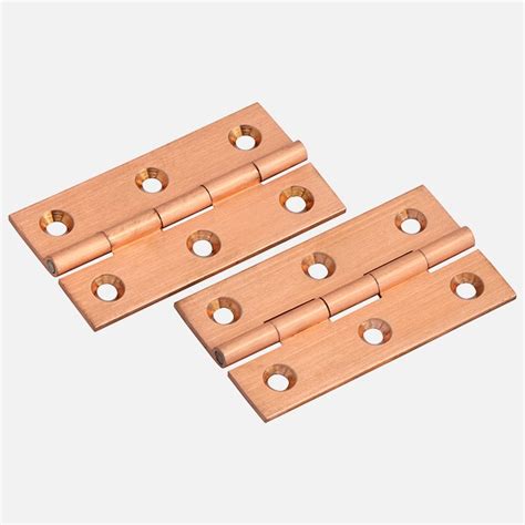 Satin Copper Solid Brass Butt Hinges Uk