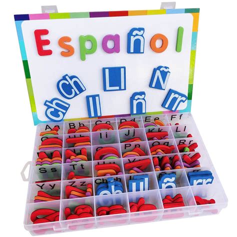 Spanish Magnetic Letters Alphabet Magnets Letras Y Números Magnéticos
