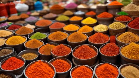 Premium Ai Image Curry Variety Spices Market