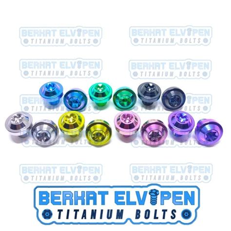 Jual Baut Titanium Tutup Lubang Spion Yamaha Xmax 250 Shopee Indonesia