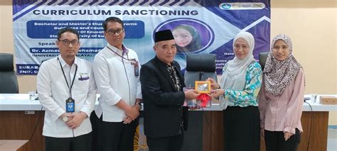 Program Studi Bimbingan Dan Konseling FIP UNESA Adakan Curriculum Sanctioning Dengan Narasumber